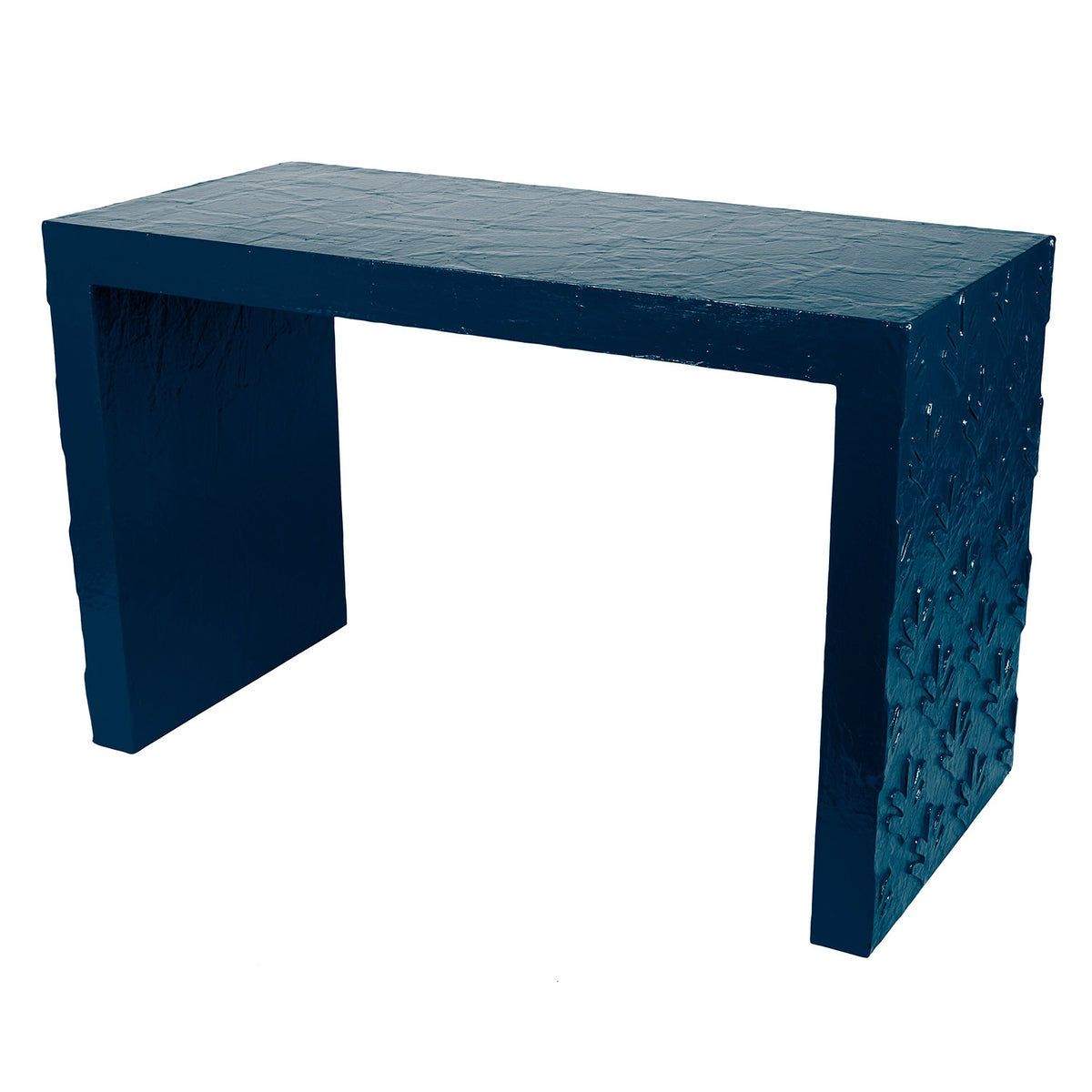 Hand Built Papier Mache and Wood Eleanor Console – Stray Dog Designs